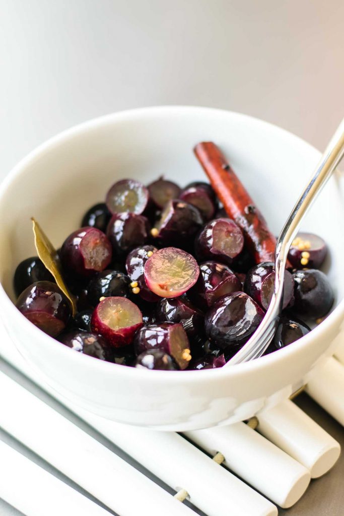 Quick Pickled Grapes • The Curious Chickpea