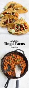 Vegan Tinga Tacos • The Curious Chickpea