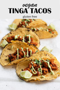 Vegan Tinga Tacos • The Curious Chickpea