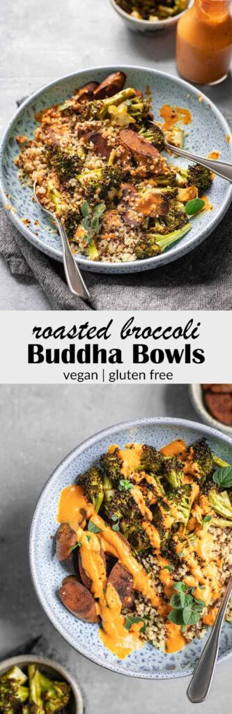 Roasted Broccoli Bowls • The Curious Chickpea