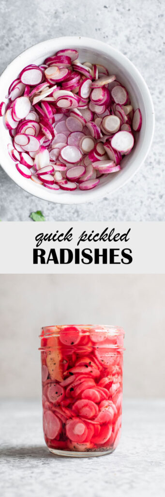 Quick Pickled Radishes • The Curious Chickpea