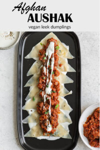 Afghan Aushak • The Curious Chickpea