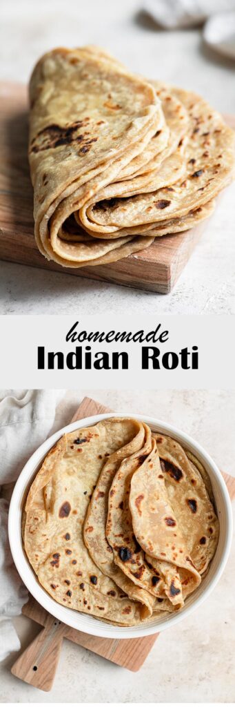 Homemade Roti • The Curious Chickpea