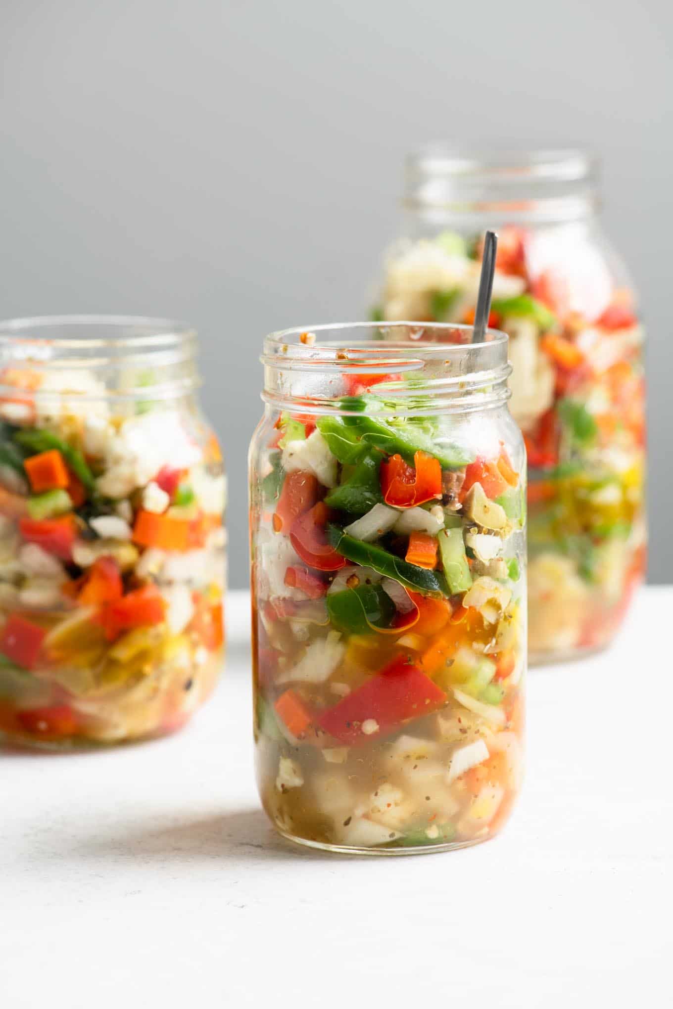 Homemade Giardiniera • The Curious Chickpea