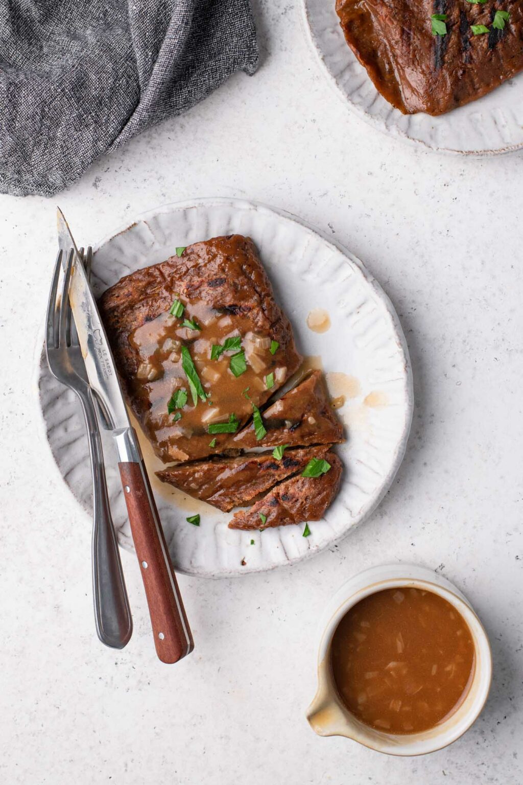 Vegan Seitan Steaks • The Curious Chickpea