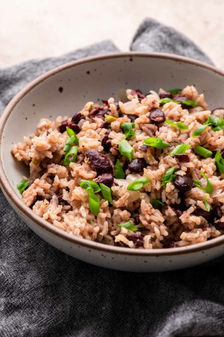 Jamaican Red Beans and Rice • The Curious Chickpea
