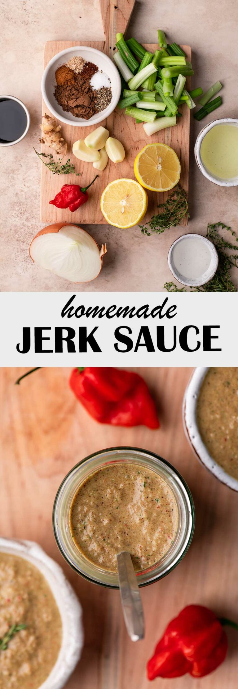 Jamaican Jerk Sauce • The Curious Chickpea