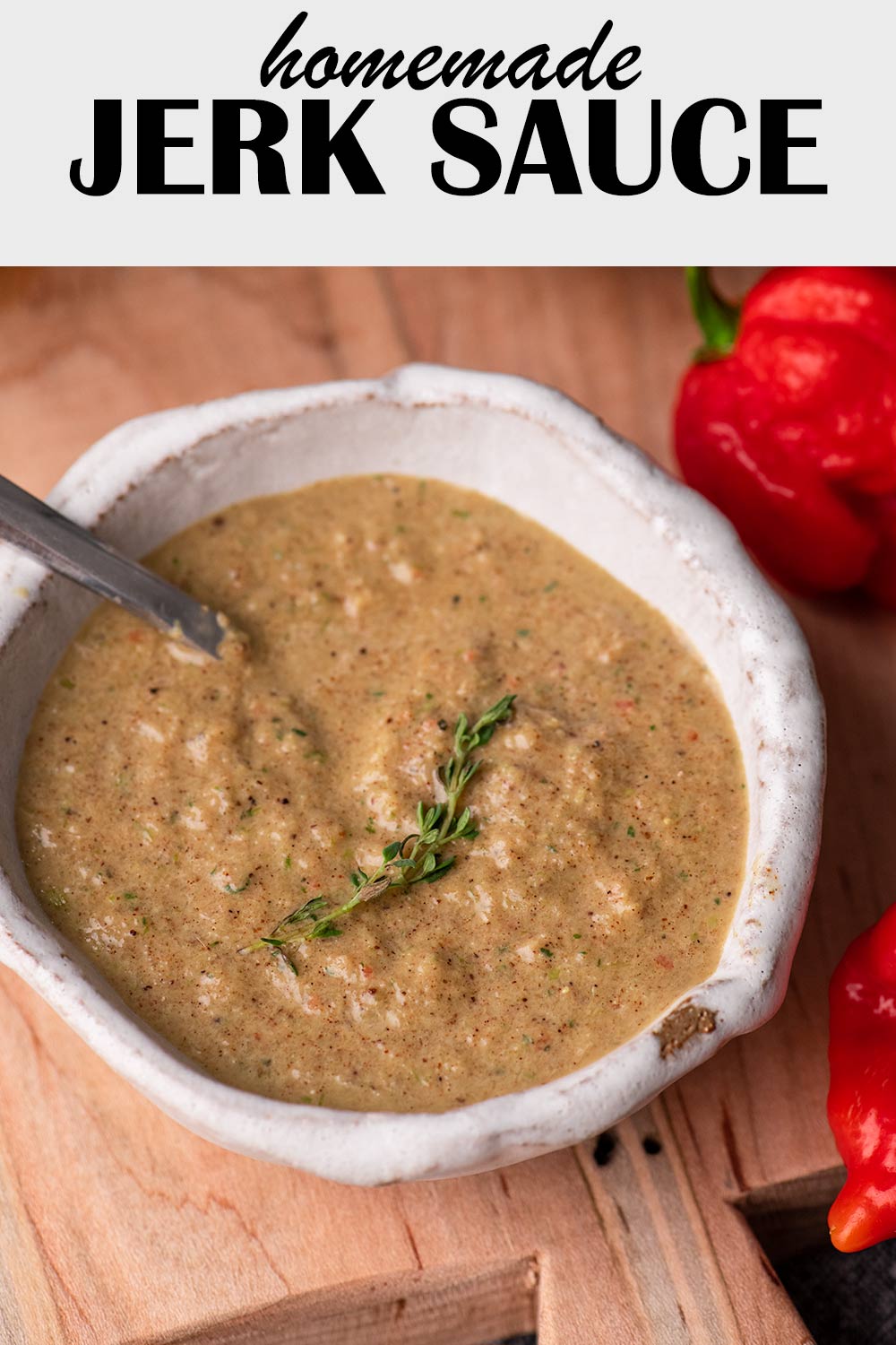 Jamaican Jerk Sauce • The Curious Chickpea